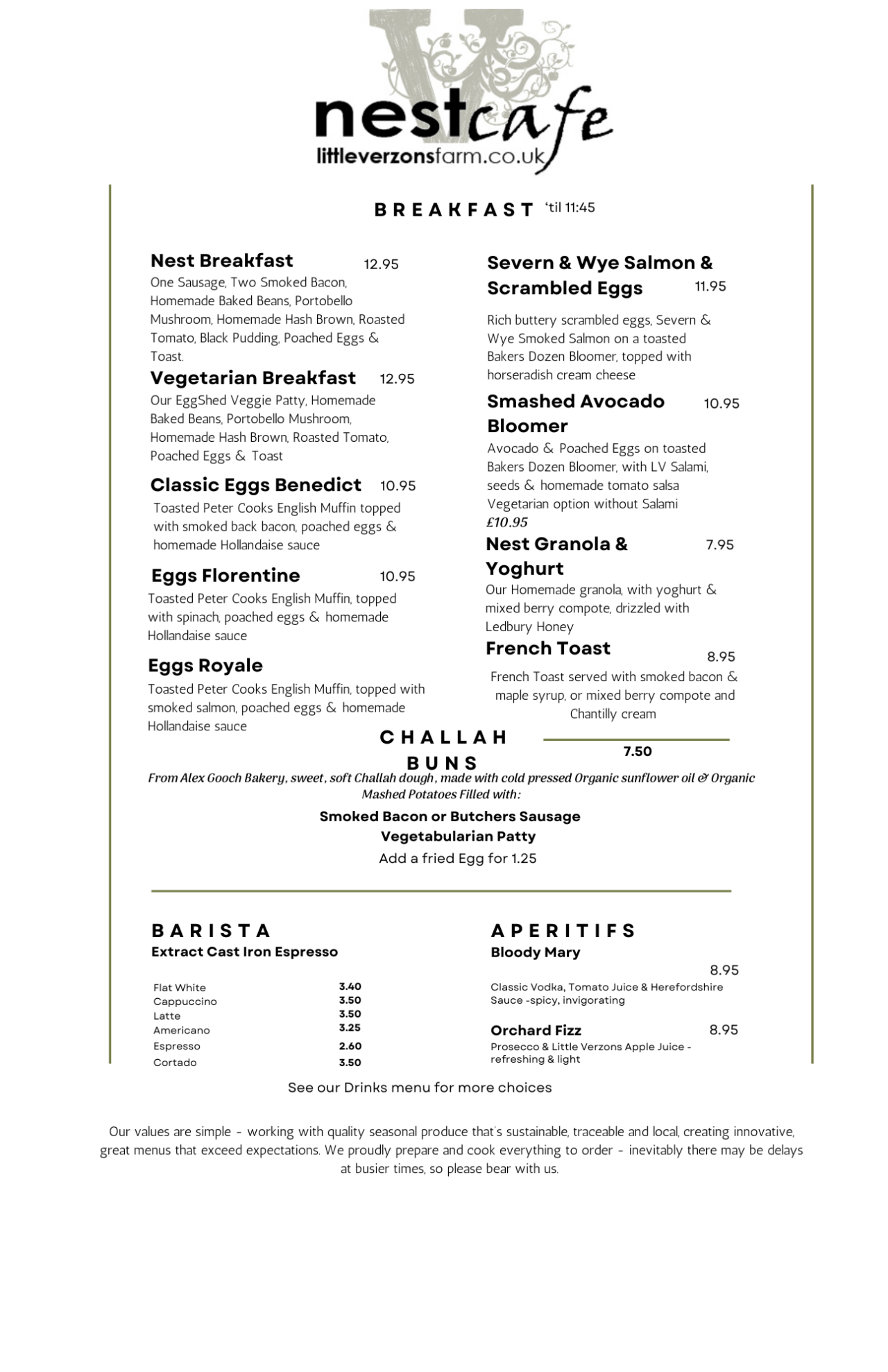 nest cafe | Little Verzons Farm